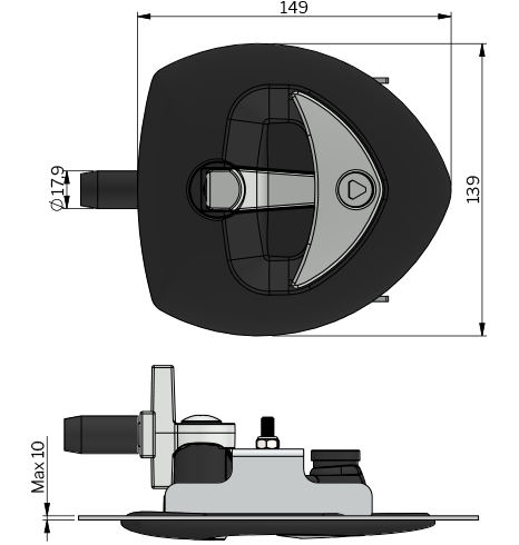 Manija Vector T2 Defeater | Manetas defeater