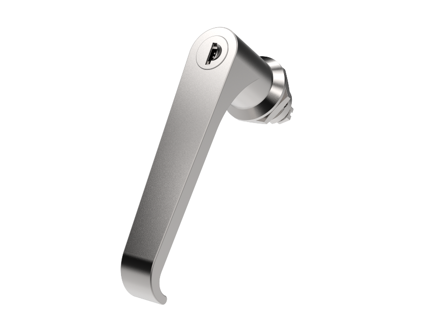Quarter-turn L-handle Stainless Steel 18 mm | Compression latches